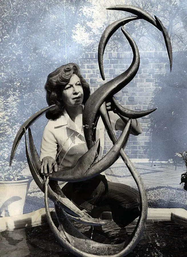 Lin Emery, sculptor known for carefully balanced metal pieces that moved with the wind, dead at ...