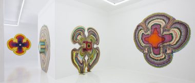 "Beautiful, flow-triumphant Pour Paintings by Holton Rower on show in ...