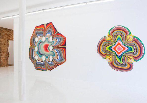 "Beautiful, flow-triumphant Pour Paintings by Holton Rower on show in ...