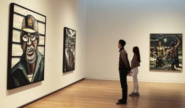 "Art review: Dual David Bates exhibits show different sides of the ...