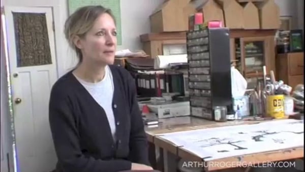 Jacqueline Bishop 2009 Studio Interview - Arthur Roger Gallery