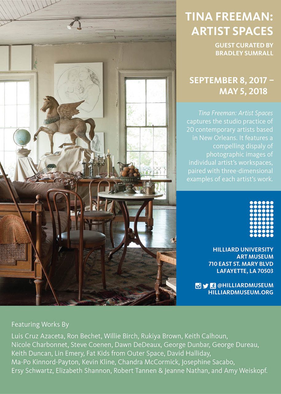 Tina Freeman: Artist Spaces at the Hilliard University Art Museum ...