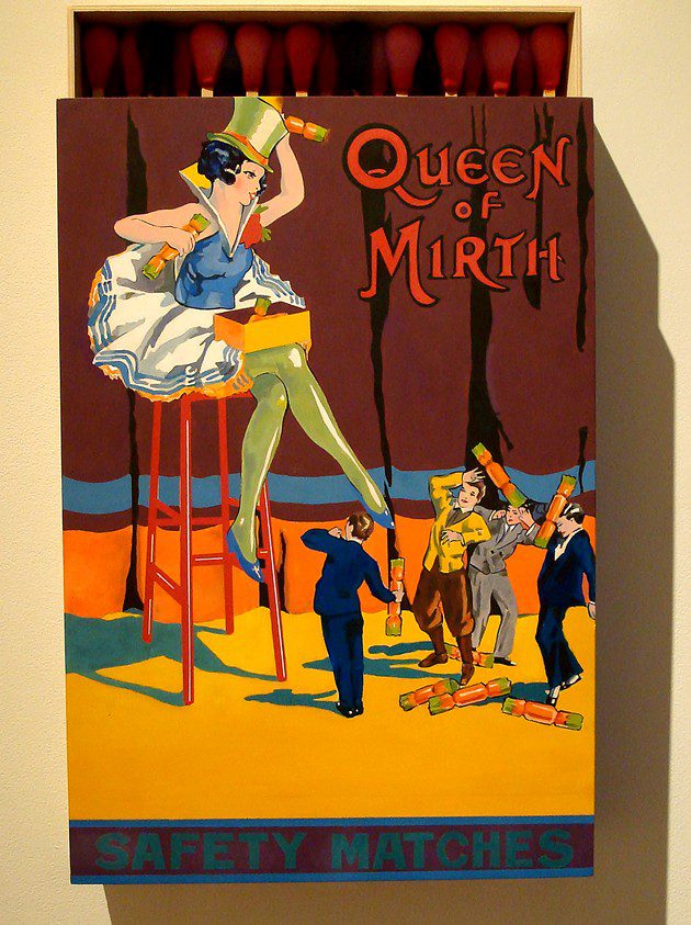 "Review: Stephen Paul Day's Queen of Mirth," Gambit - Arthur Roger Gallery